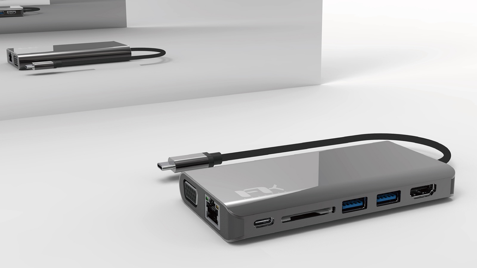 Feeltek | Portable 8-in-1 USB-C Hub | 有限会社コンフィデンス